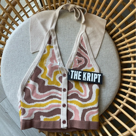 The Kript | Tops | Nwt The Kript Halter Top | Poshmark
